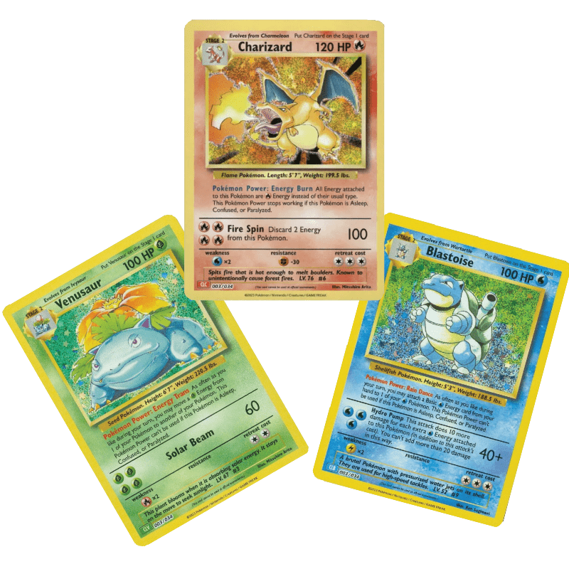 Pokémon TCG Classic Collection: Charizard, Blastoise & Venusaur 003/03