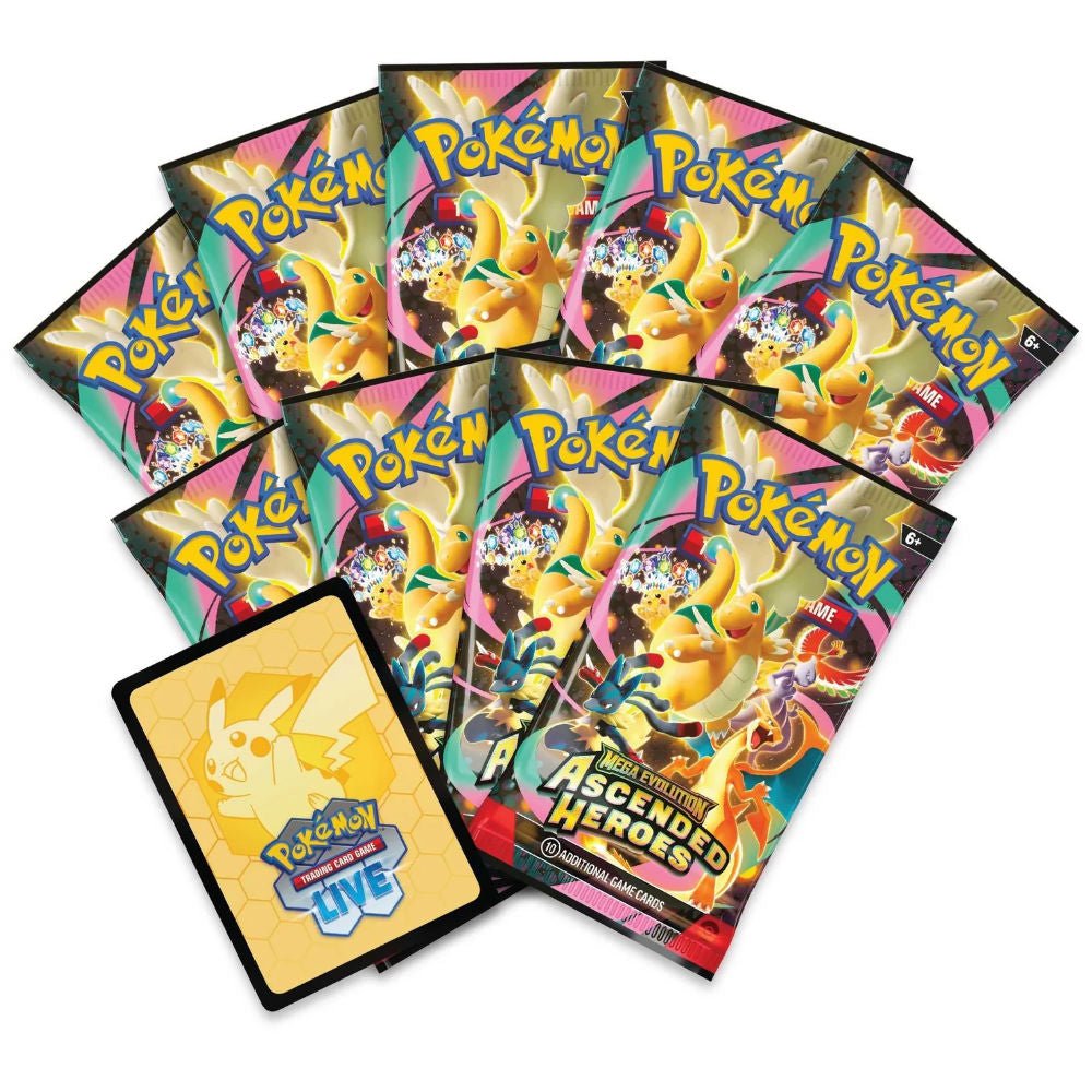 Pokemon TCG: Mega Evolution Ascended Heroes - Elite Trainer Box